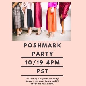 Other | Im Hosting A Poshmark Party 119 4pm Pst | Poshmark